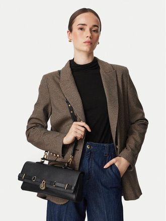 Tommy Hilfiger Handtasche American Icon Clutch AW0AW19214 Schwarz