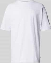 Samsøe & Samsøe T-Shirt mit geripptem Rundhalsausschnitt Modell HUDSON