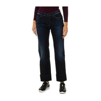 Armani Jeans Denim Lange Hose mit Abgenutztem Effekt - - Jeans - Damen - Blau - W27