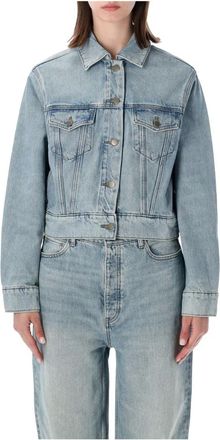Fear of God Femme, Vestes, Bleu, Taille: 40 FR Classic Trucker Jacket