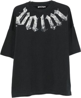 Palm Angels T-shirt en coton avec logo Palm Angels