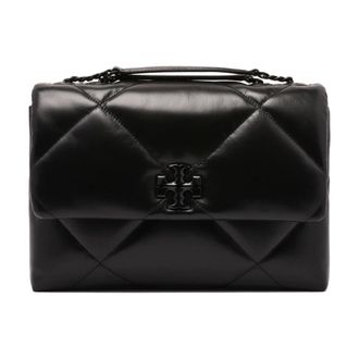 Tory Burch Femme, Sacs, Noir, Taille: ONE Size Kira Diamond Quilt Convertible Shoulder Bag