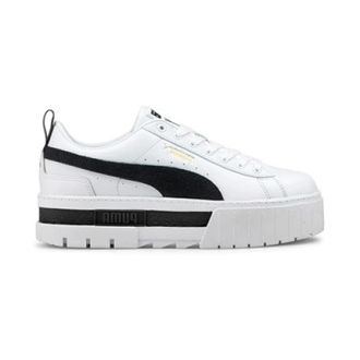 Puma Mayze Leder Sneakers - - Shoes - Damen - Wei&szlig; - 39 EU