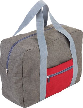 Troika Troika Reisetasche faltbar (platzsparend in Außentasche verstaubar), grau