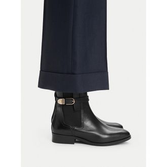 U.S.Polo Association Klassische Stiefeletten U.S. Polo Assn. EO-LOUIS001W/GL1 Schwarz