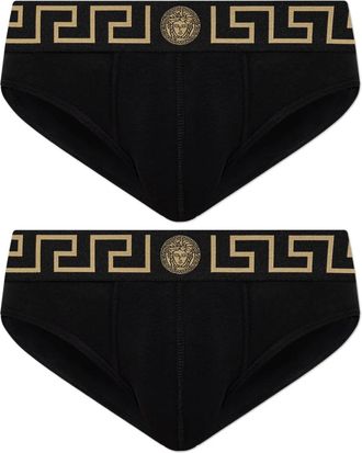 Versace Herren, Unterw&auml;sche, Schwarzk, MGr&ouml;&szlig;e