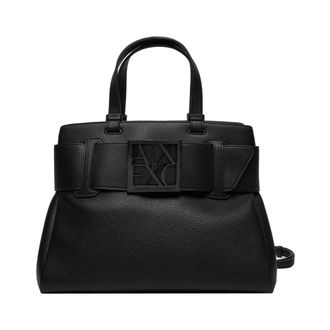 A|X Armani Exchange Femme, Sacs, Noir, Taille: ONE Size Shopper Bag