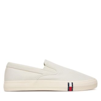 Tommy Jeans Sneakers aus Stoff Tommy Jeans Archive Vulc. Y2K Slip On EM0EM01675 Wei&szlig;