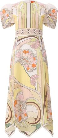 La DoubleJ Femme, Robes, Multicolore, Taille: 40 FR Midi Robes