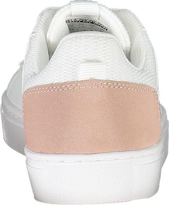 Napapijri Leather and Mesh Sneaker - White