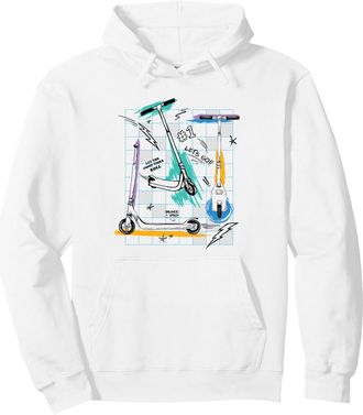 Trendy Apparel Scooter Lets Go!! Let The Good Times Roll Pullover Hoodie