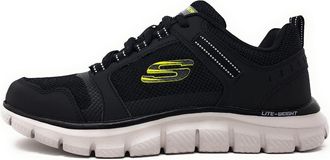 Skechers Track-Knockhill 232001-BKLM, Men Sneakers, Black, 41 EU