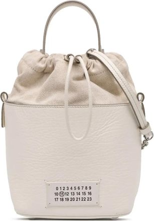 Maison Margiela 2021-2022 Small 5AC bucket bag - Weiß