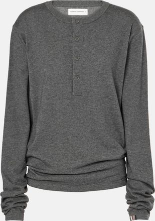 Extreme Cashmere Pullover N&deg;370 Herman aus Baumwolle und Kaschmir