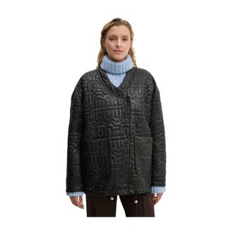 Munthe Timothie Wendbare Jacke - - Jackets - Damen - Schwarzk - M