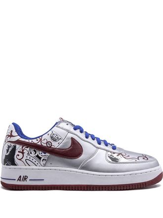 Nike baskets Air Force 1 Premium Lebron - Argent