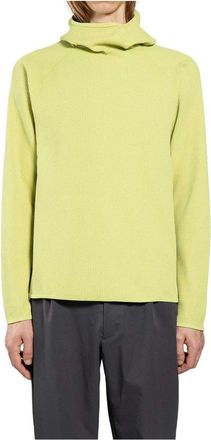 Goldwin Goldwin, Homme, Tops, Vert, Taille: M WF Light L/S Sweat &agrave; capuche