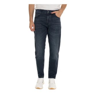 HUGO BOSS Homme, Jeans, Bleu, Taille: W33 Jean en Denim Stone Washed avec Stretch