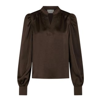 Neo Noir Blusen - - Blouses & Shirts - Damen - Braun - XL
