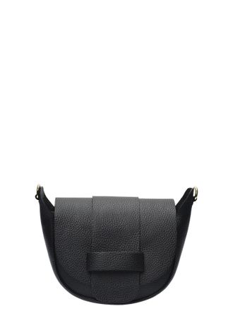 Anna Luchini Schwarz Rindsledertasche