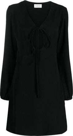 Parosh Parosh - Robe Abito &agrave; col en V et trou de serrure