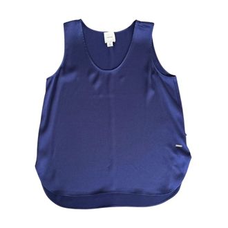 Calvin Klein Femme, Tops, Bleu, Taille: 42 FR D&eacute;bardeur