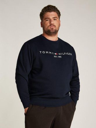 Tommy Hilfiger Big & Tall Sweatshirt BT-TOMMY LOGO SWEATSHIRT-B in Gro&szlig;en Gr&ouml;&szlig;en, mit Logodruck