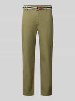 Scotch & Soda Chino mit G&uuml;rtel und Eingrifftaschen Modell WARREN