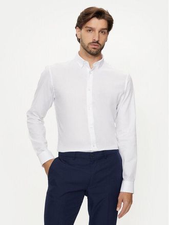 Jack & Jones Jack & Jones Hemd Joe 12260426 Weiß Slim Fit
