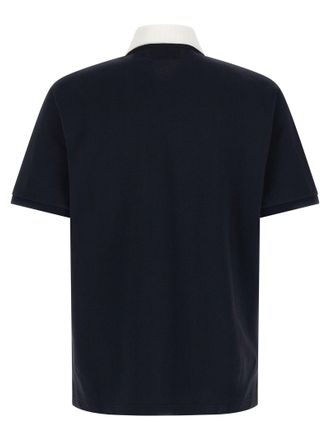 Gucci Mens Blue Cotton Polo Shirt