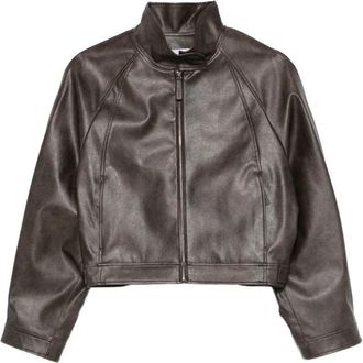 Low Classic Zipped Cropped Jacket