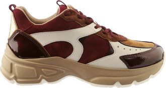 Högl Högl Damen Faith Sneaker, Cabernet Multi, 41.5 EU X-Weit