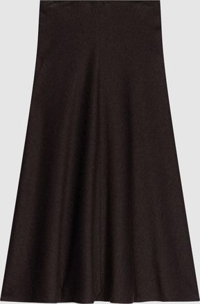 Vanessa Bruno Jupe Mi-Longue Boushra Marron