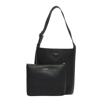 Guess Femme, Sacs, Noir, Taille: ONE Size Meridian II Bucket