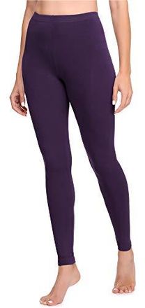 Ladeheid Legging Long Tenue Sport Femme LA40-133 (Violet-2, M)