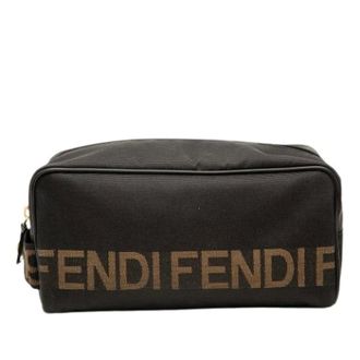 Fendi Pre-owned Vintage Pouch - Femme - Pre-owned - Noir - Taille: ONE Size