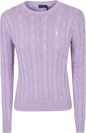 Polo Ralph Lauren Femme, Pulls, Violet, Taille: 38 FR Julianna Long Sleeve Pullover