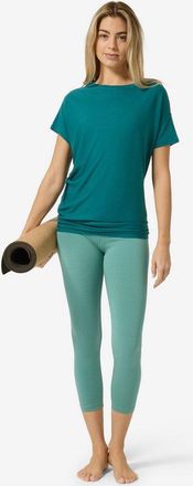 super.natural T-Shirt asymmetrisch geschnittenes W YOGA LOOSE TEE f&uuml;r Damen