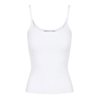 Iceberg Femme, Tops, Blanc, Taille: 36 FR D&eacute;bardeur c&ocirc;tel&eacute; avec d&eacute;tails oeillets