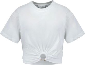 Paco Rabanne Femme, Tops, Blanc, Taille: 40 FR T-shirt court