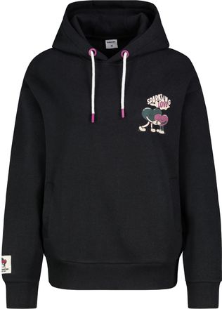 Sublevel Damen Hoodie mit Kapuze, s&uuml;&szlig;en Backprints dark-grey XL
