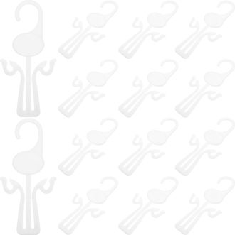 BESPORTBLE 20 St&uuml;ck Teiliges Schuhhaken Robustem Pp Kunststoff Platzsparender Schuhorganizer zum Aufh&auml;ngen und Trocknen Vielseitiger Halter f&uuml;r Schuhe und Pantof