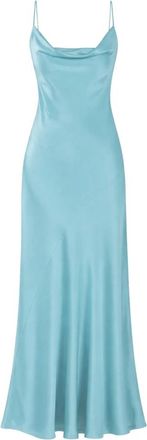 Pinko Pinko, Femme, Robes, Bleu, Taille: 38 FR Robe Camisole