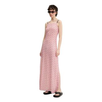 Karl Lagerfeld Robe Longue en Tulle - Femme - Robes - Rose - Taille: 36 FR