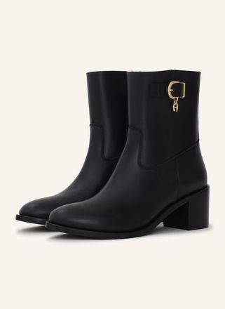 Aigner Aigner Block Heel Bootie Maya 1a schwarz