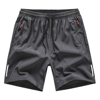 Generic Short de sport pour homme - Poches - Poches - Chino blanc intelligent - Coupe ajust&eacute;e - Pantalon cargo intelligent - L&eacute;ger - Pour le travail et la mar