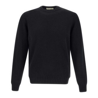 FILIPPO DE LAURENTIIS Homme, Pulls, Noir, Taille: S Pull en Cachemire et Laine Noir