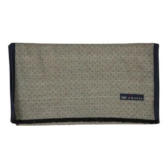 Kiton Double-Face-Schal - - Accessories - Herren - Beige - ONE SIZE