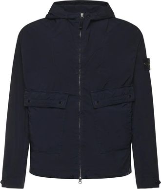 Stone Island Homme, Vestes, Bleu, Taille: M Light Vestes