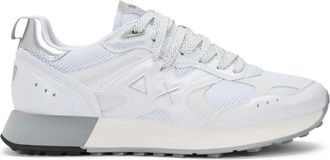 Sun 68 Homme, Chaussures, Blanc, Taille: 43 EU Jaki 2.0 Silver Mesh